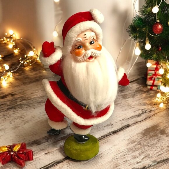Unbranded Vintage/Japan | Holiday | Vintage Christmas Dancing Santa ...